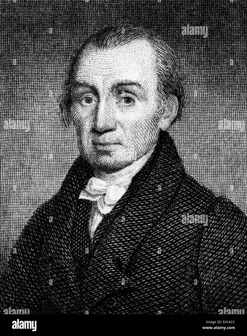 Vintage portrait of james monroe Black and White Stock Photos & Images ...