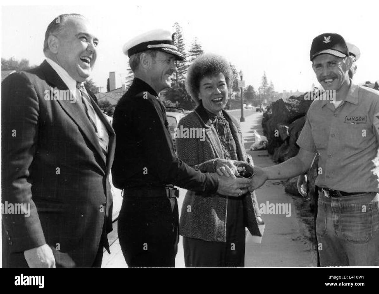 A photograph of the Commanding Officer of NASNI (Naval Air Station ...
