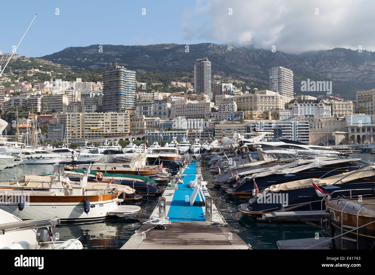 Hercule harbour hi-res stock photography and images - Alamy