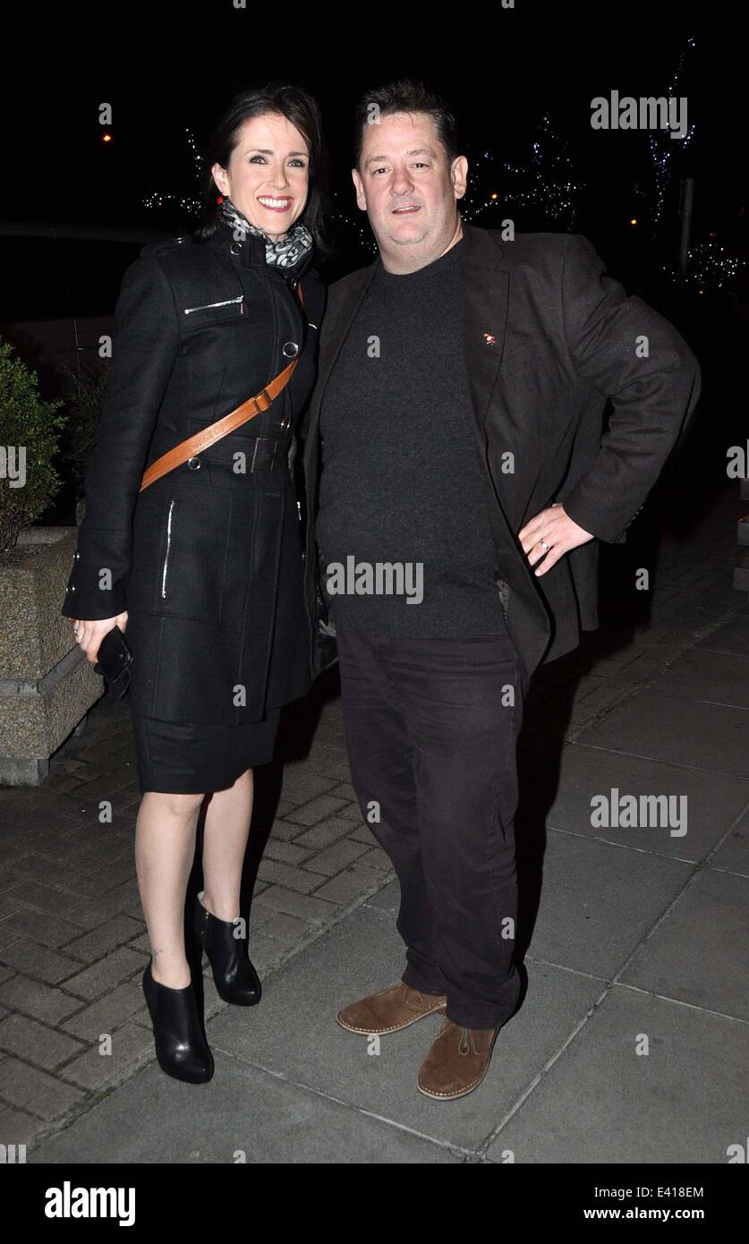 Celebrities arriving at RTE studios for 'The Late Late Show' Featuring ...