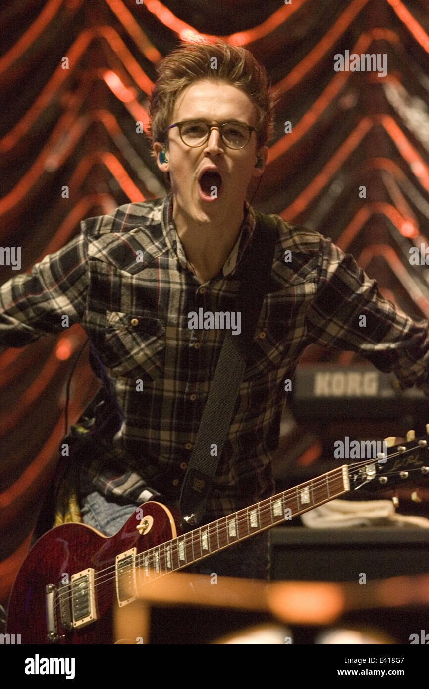 Clyde 1 Live 2013 held at SSE Hydro - Performances Featuring: McFly,Tom ...