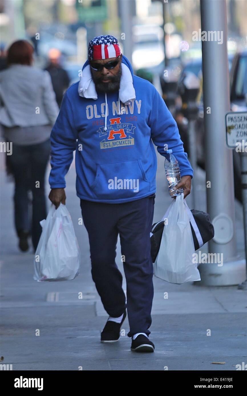 Mr. T heads to the gym for his daily workout in Beverly Hills Featuring ...