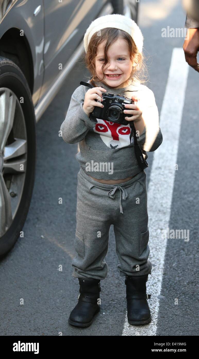 Rachel Zoe takes photos of her son Skyler Berman who was having fun ...