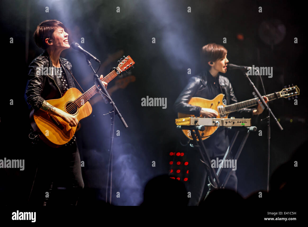 Tegan And Sara Perform Live In Concert At The Capitol Theater Featuring Tegan And Sara Where