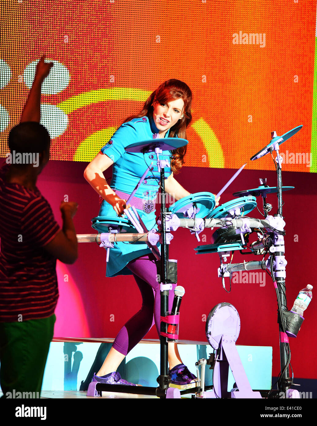 The Fresh Beat Band perform live in concert at the The Fillmore Miami ...