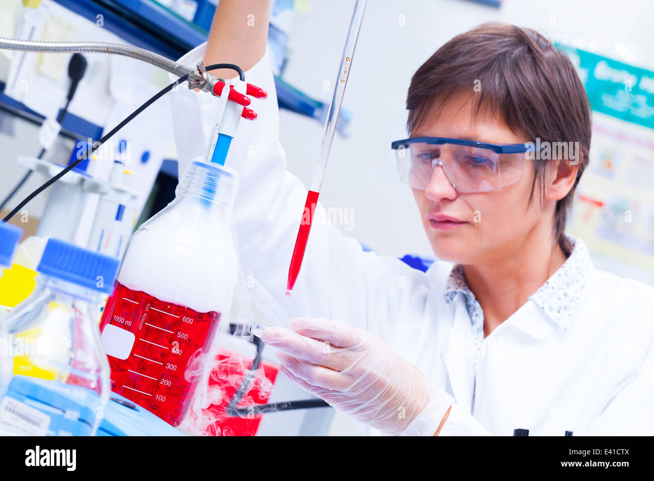 Laboratory research and development of cell therapy Stock Photo - Alamy