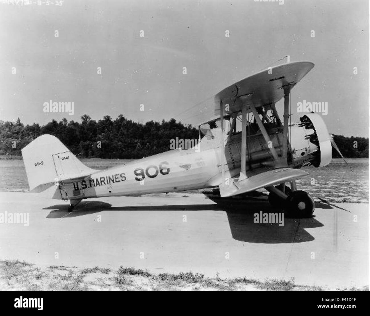 This image shows the Vought SU-3 Marine aircraft, a naval jet used ...