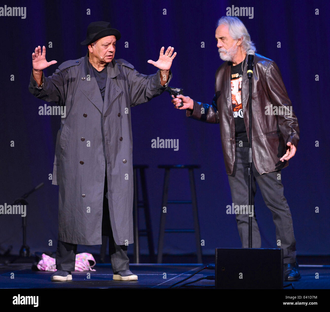 Cheech & Chong perform at Hard Rock Live inside the Seminole Hard Rock ...