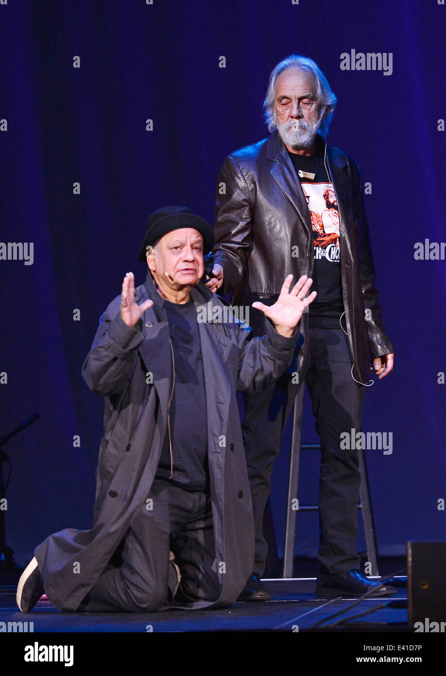Cheech & Chong perform at Hard Rock Live inside the Seminole Hard Rock ...