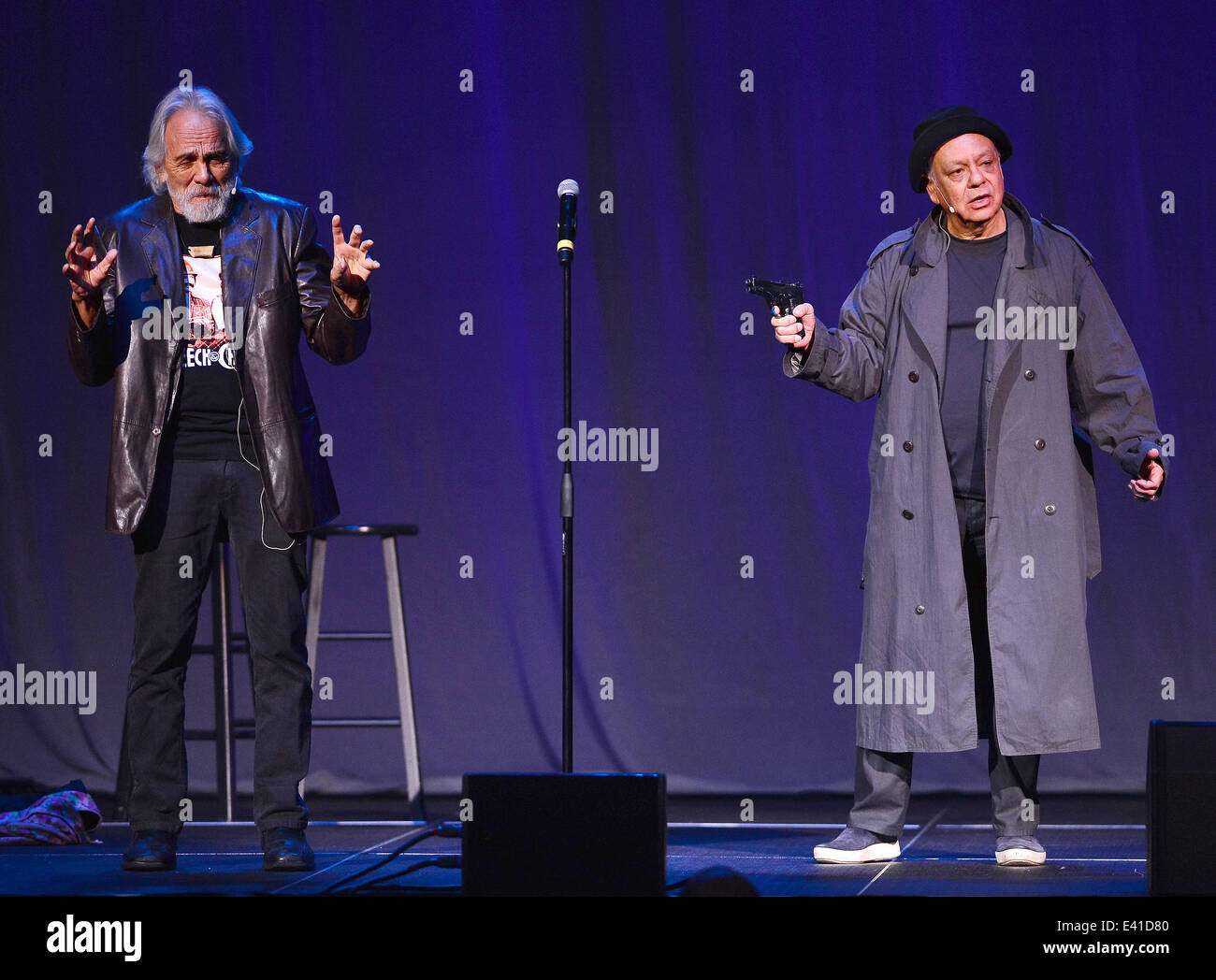Cheech & Chong perform at Hard Rock Live inside the Seminole Hard Rock ...