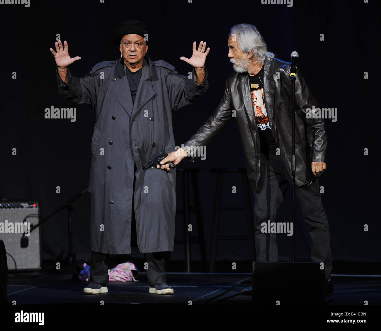 HOLLYWOOD FL DECEMBER 15: Cheech and Chong perform at the Seminole Hard ...