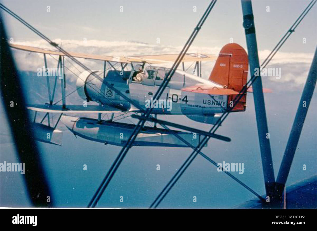 An image of the VO1 SOC-3, an early observation aircraft, illustrating ...