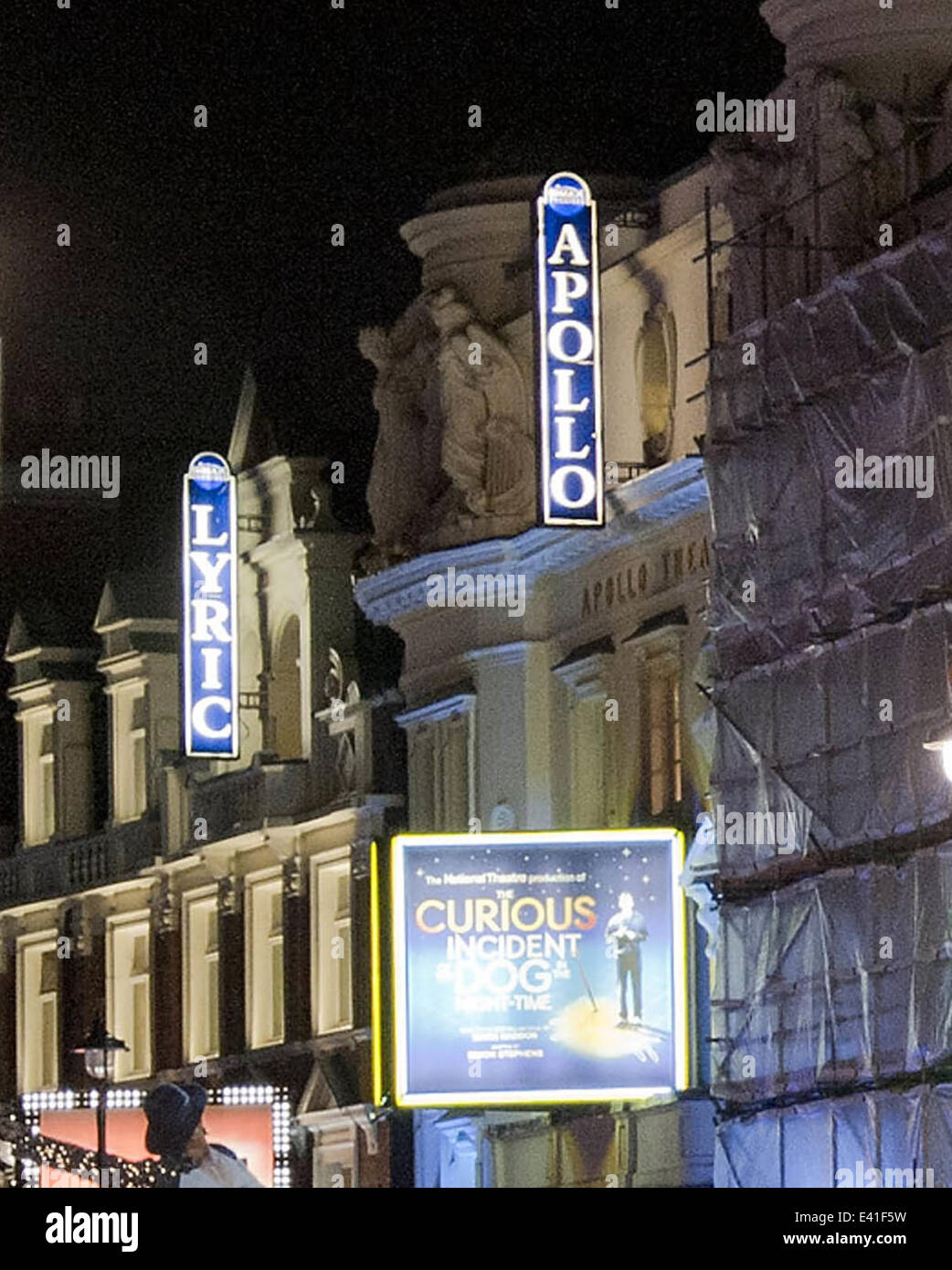 Apollo Theatre has been evacuated after part of the building's roof ...