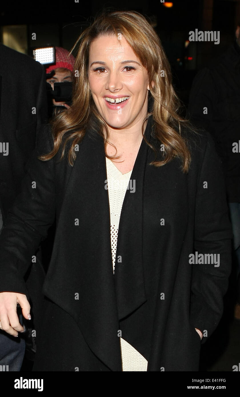 Sam Bailey arriving at the BBC Radio 1 studios Featuring: Sam Bailey ...