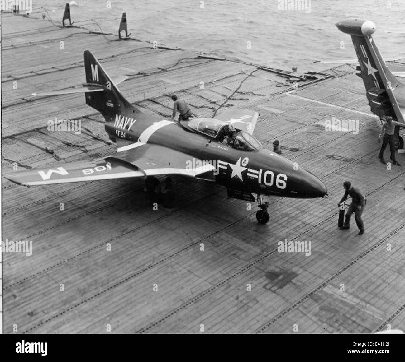 VF21 F9F6 CVA10 1953 Stock Photo - Alamy