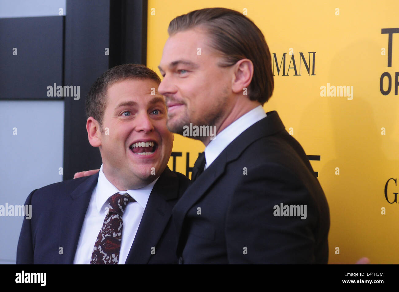 US Premiere of The Wolf Of Wall Street Featuring: Jonah HIll,Leonardo ...