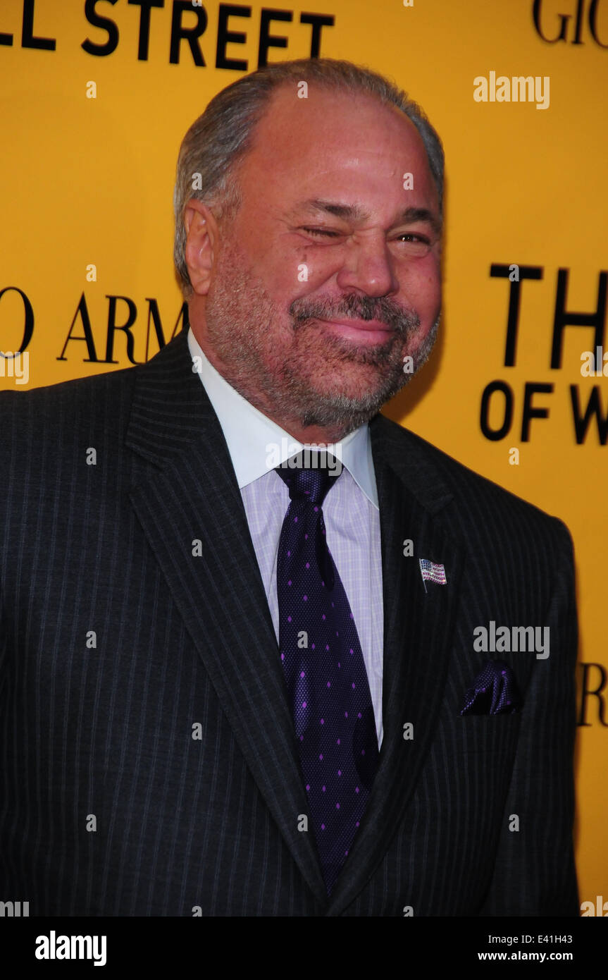 US Premiere of The Wolf Of Wall Street Featuring: Bo Dietl Where: New ...