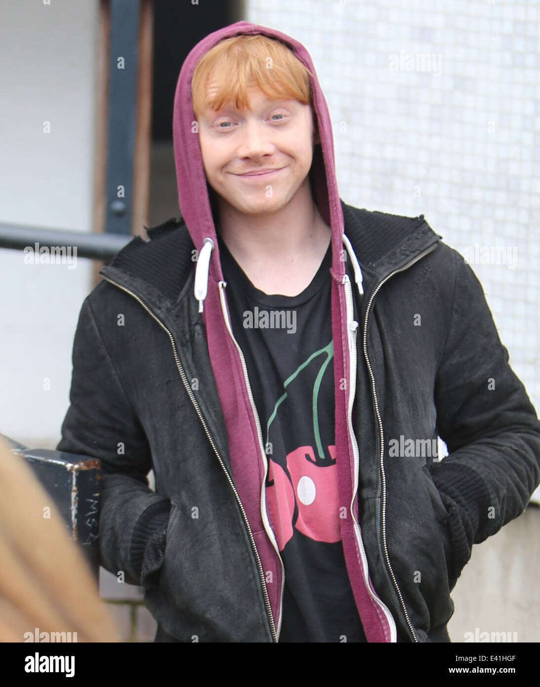Rupert Grint outside the ITV studios Featuring: Rupert Grint Where ...