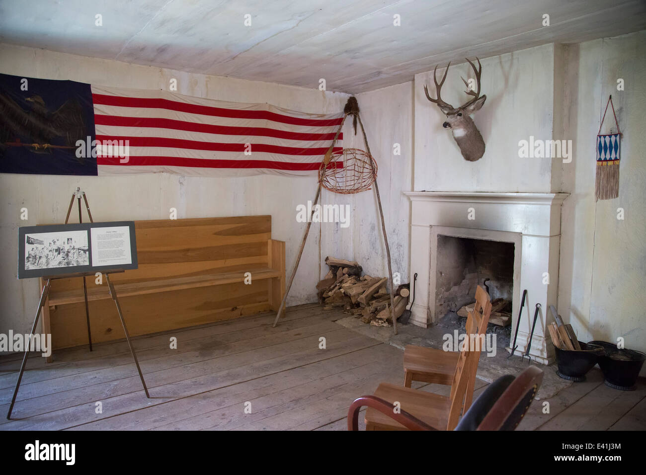 Fort Union Trading Post National Historic Site Stock Photo - Alamy