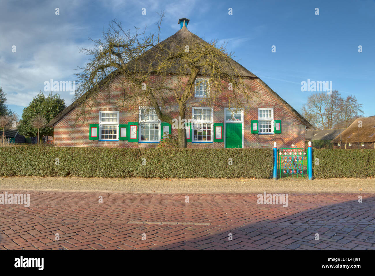 House in Staphorst, Netherlands Stock Photo - Alamy