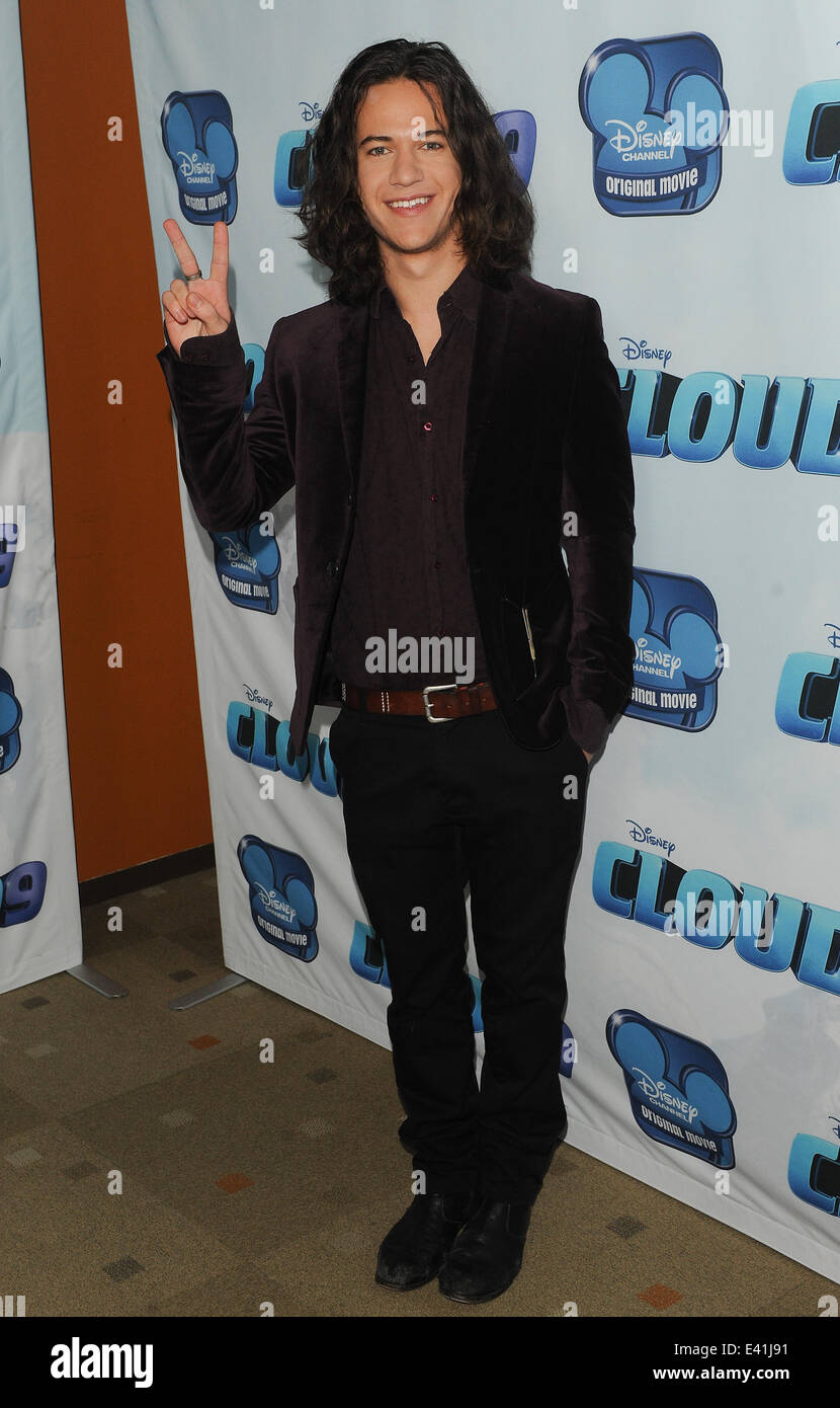 STARS OF THE DISNEY CHANNEL ORIGINAL MOVIE CLOUD 9 AND EXECUTIVE PRODUCER ASHLEY TISDALE ...