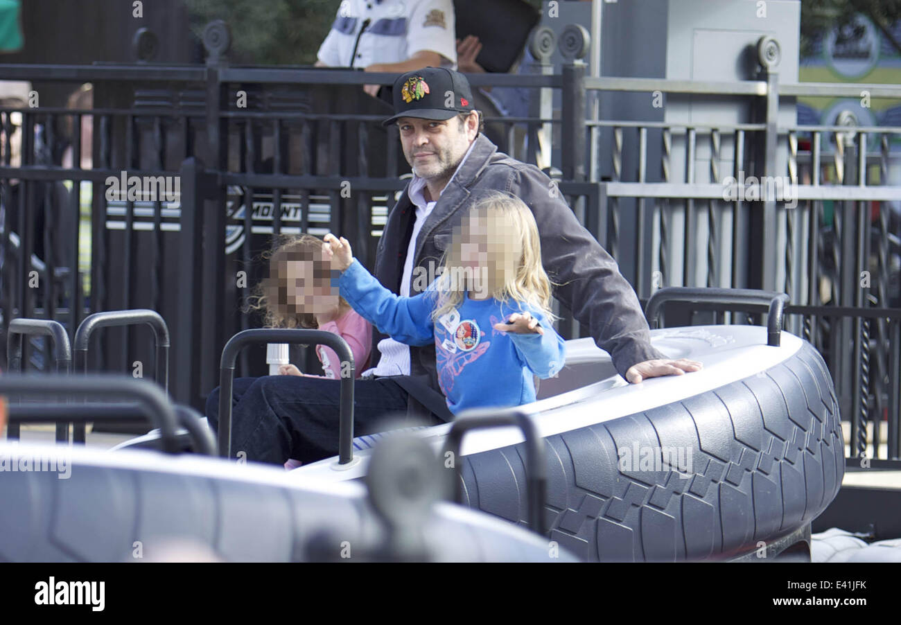 Lochlyn Kyla Vaughn And Vince Vaughn High Resolution Stock Photography ...