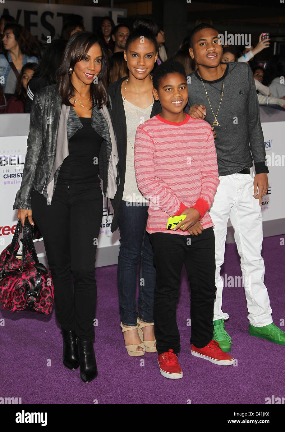 World Premiere of 'Justin Bieber's Believe' held at The Premiere House ...