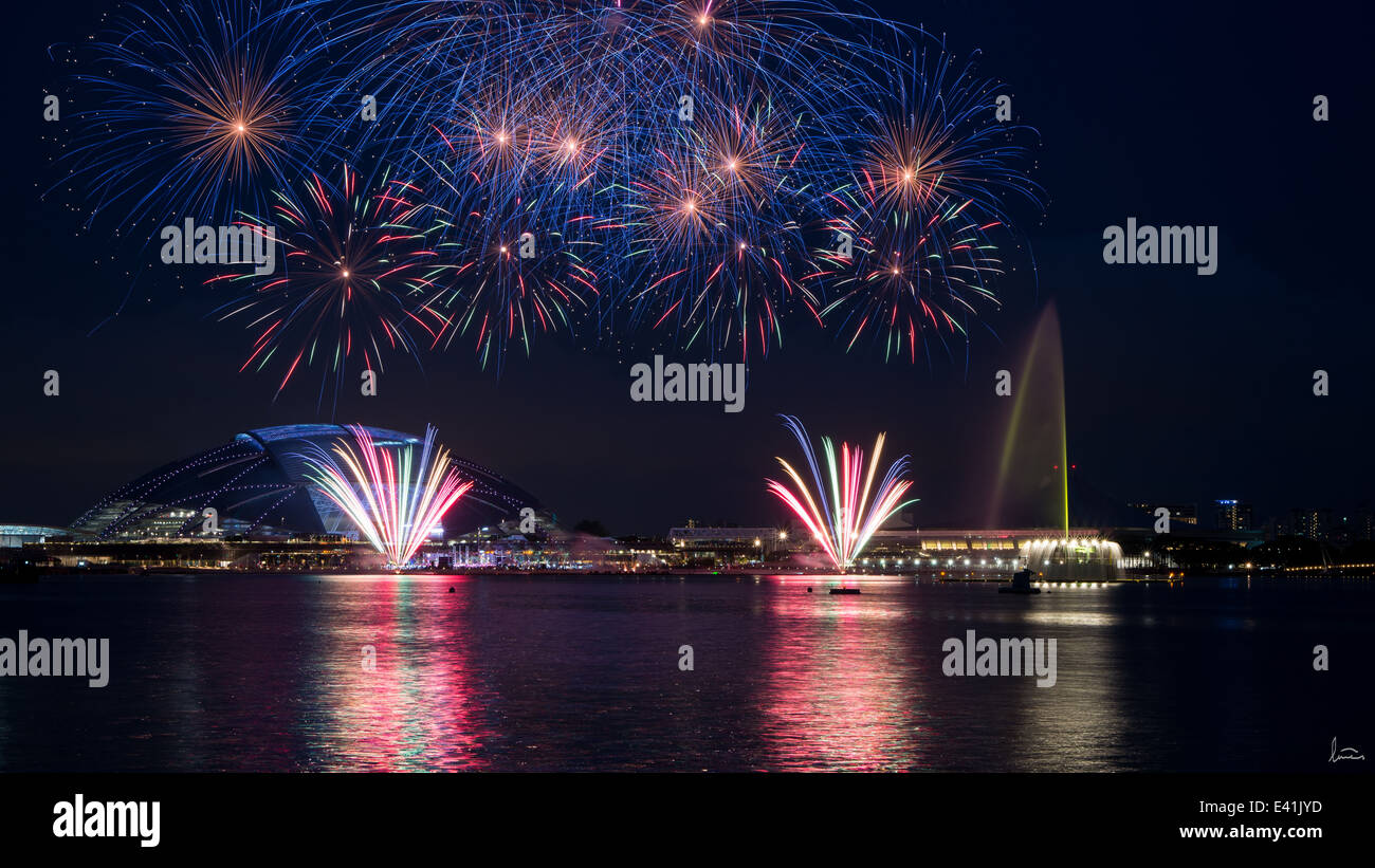 Celebrating Sports Hub Stock Photo - Alamy