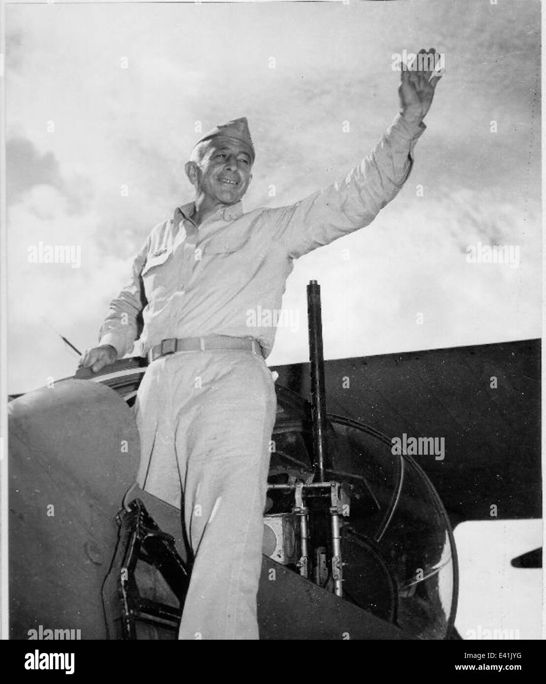 VADM Aubrey Fitch 1943 Stock Photo - Alamy
