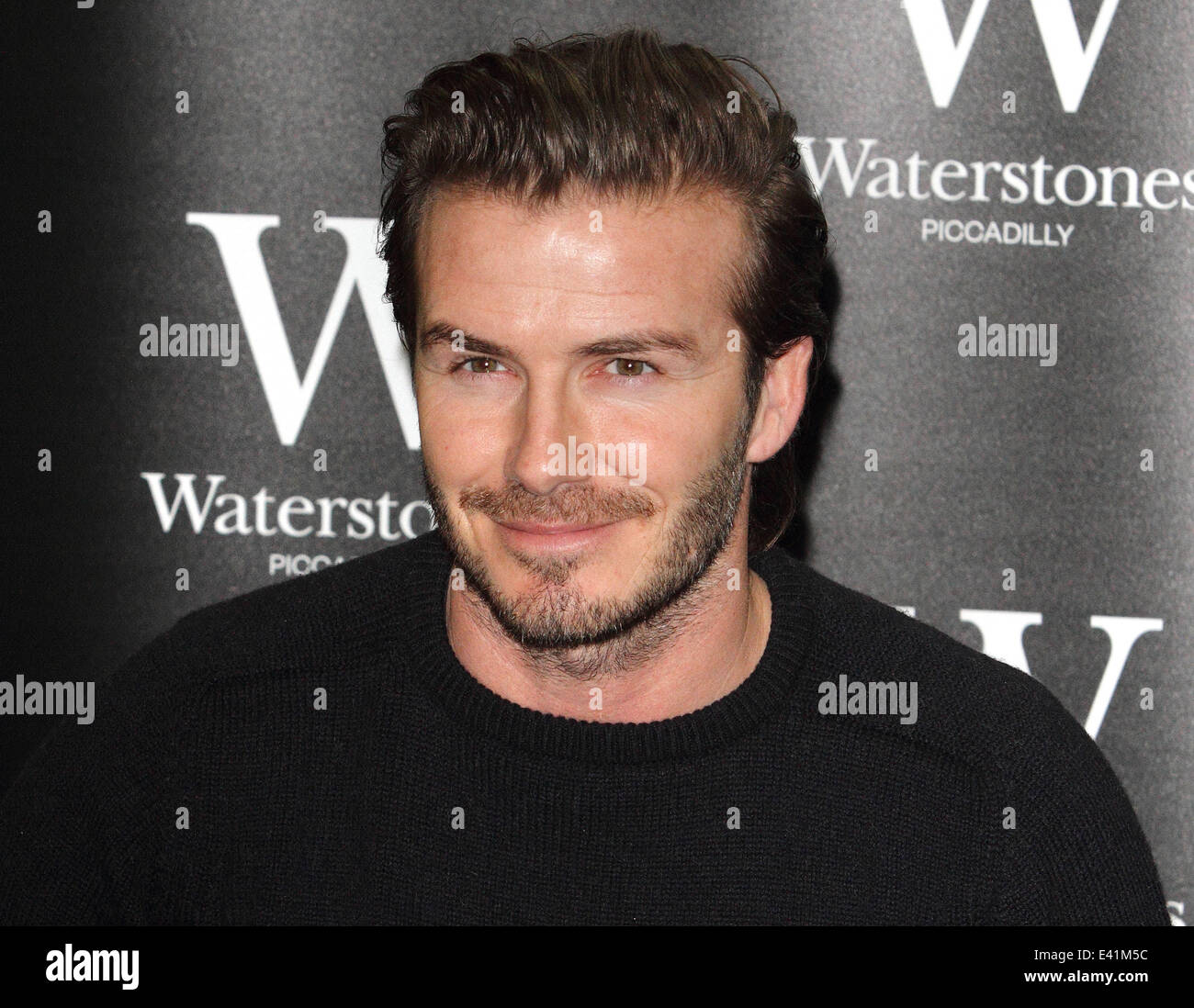 David Beckham meets fans and signs copies of his new self titled book ...