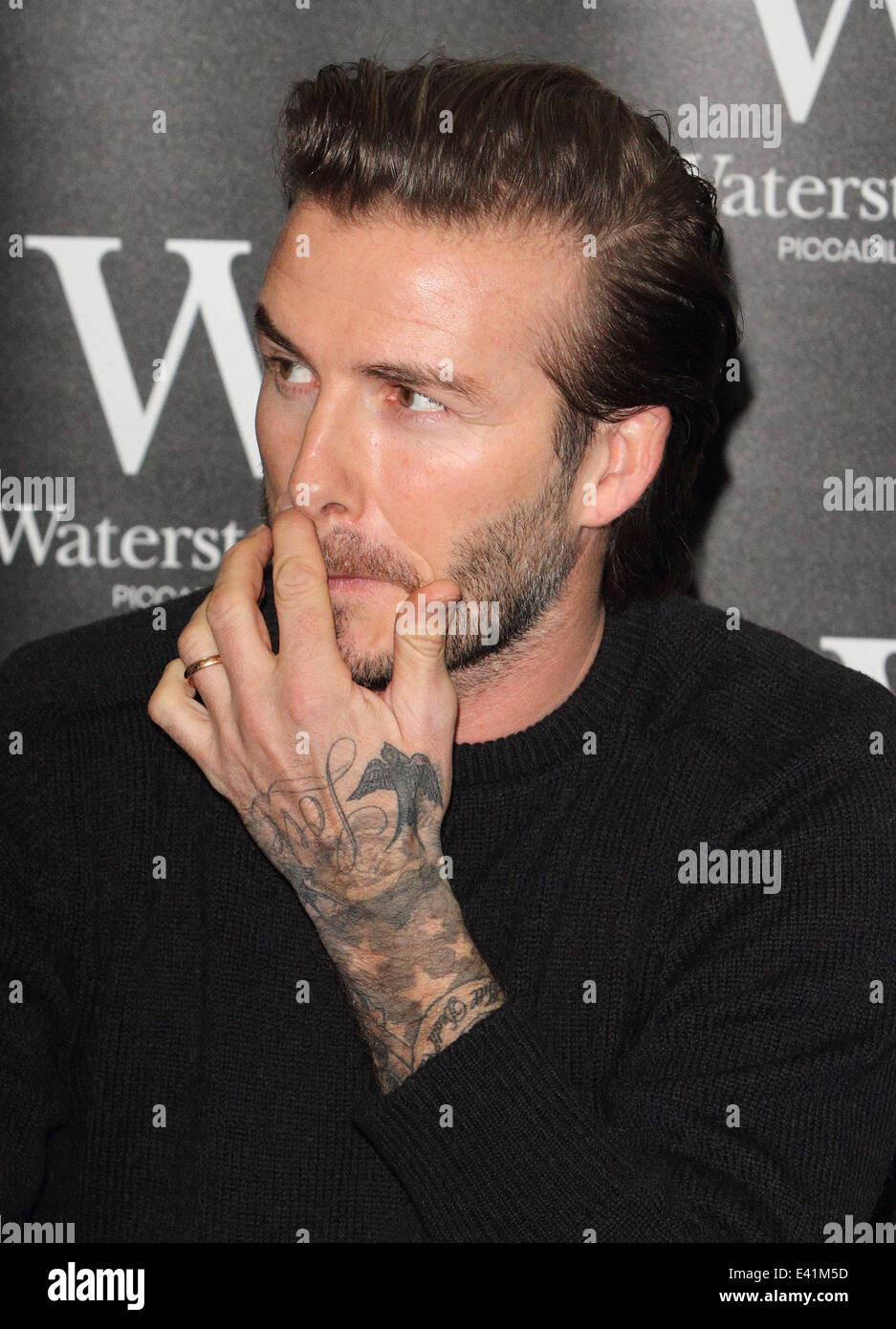 David Beckham meets fans and signs copies of his new self titled book ...