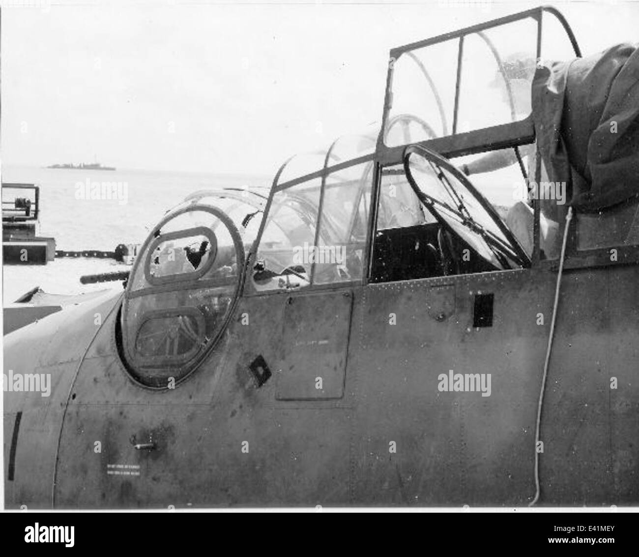 Turrtet damage VT8 TBF Stock Photo - Alamy