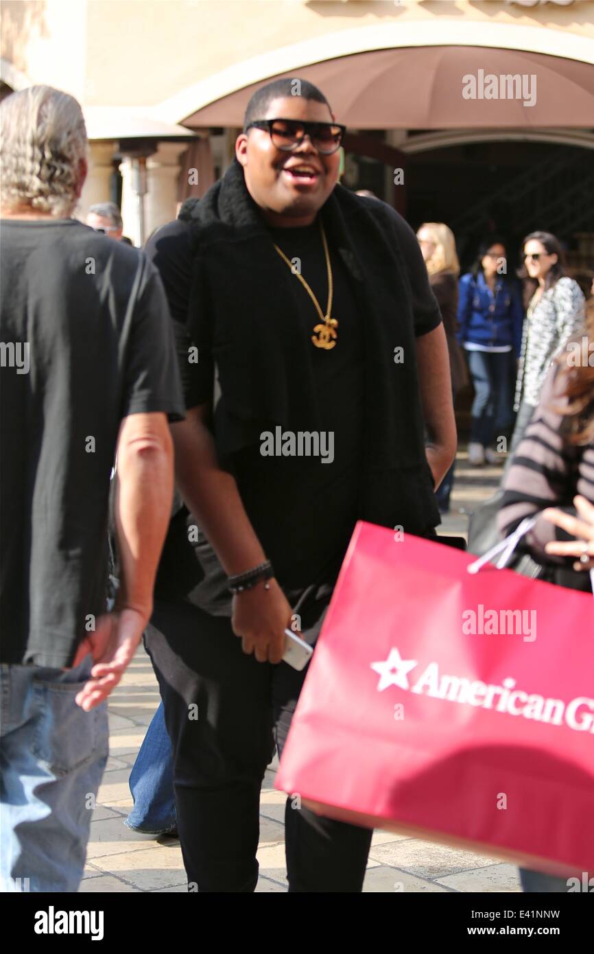 Earvin Johnson III shops at The Grove in West Hollywood Featuring ...