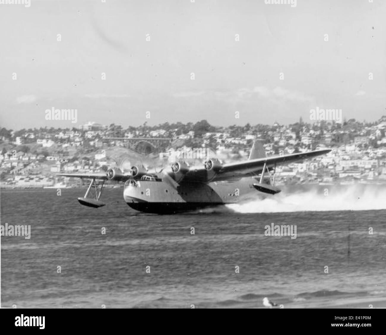 The Sikorsky XPBS-1, a prototype seaplane developed in the late 1930s ...