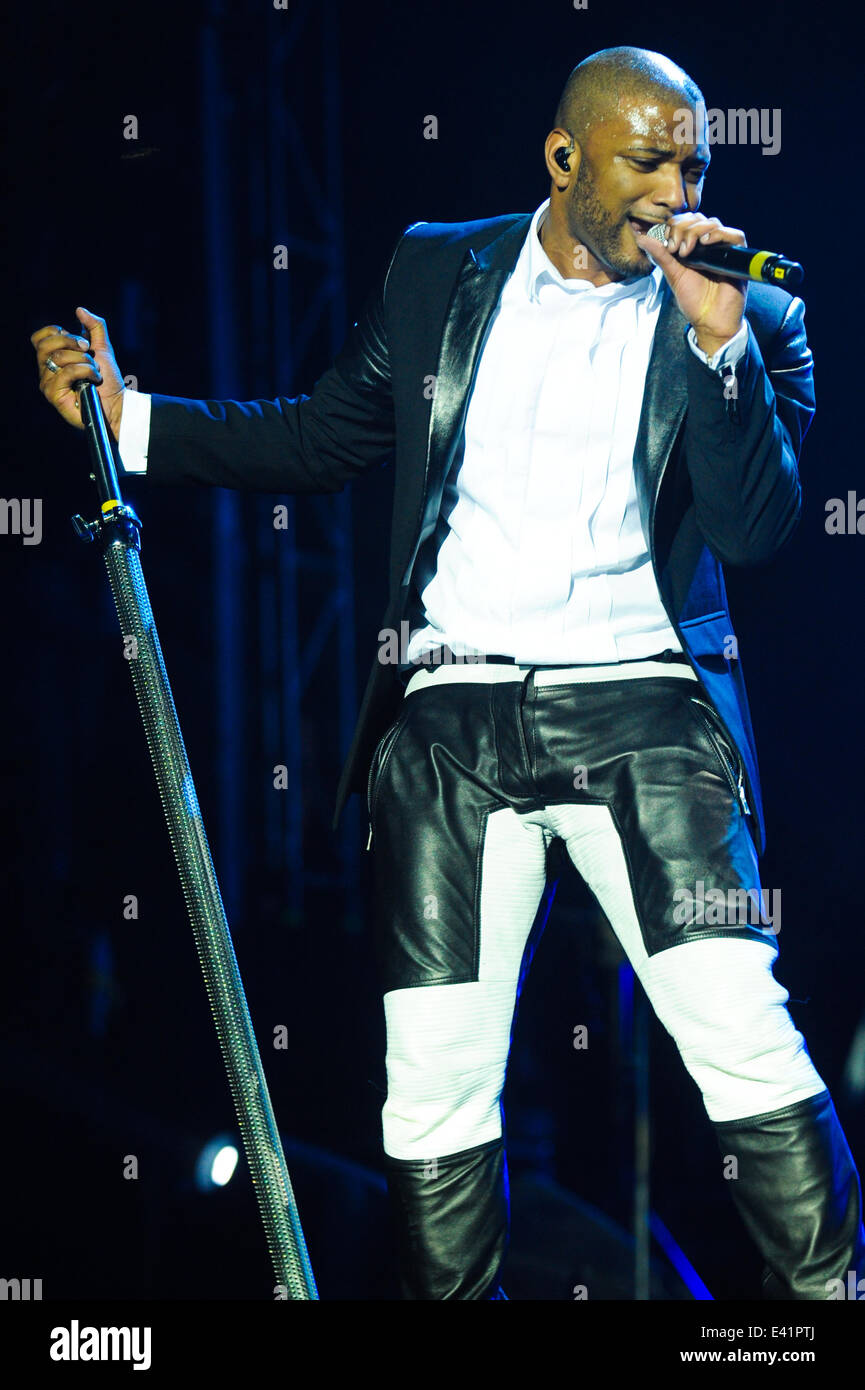 JLS perfrom their last gig at the 02 Arena Featuring: JB Gill Where ...