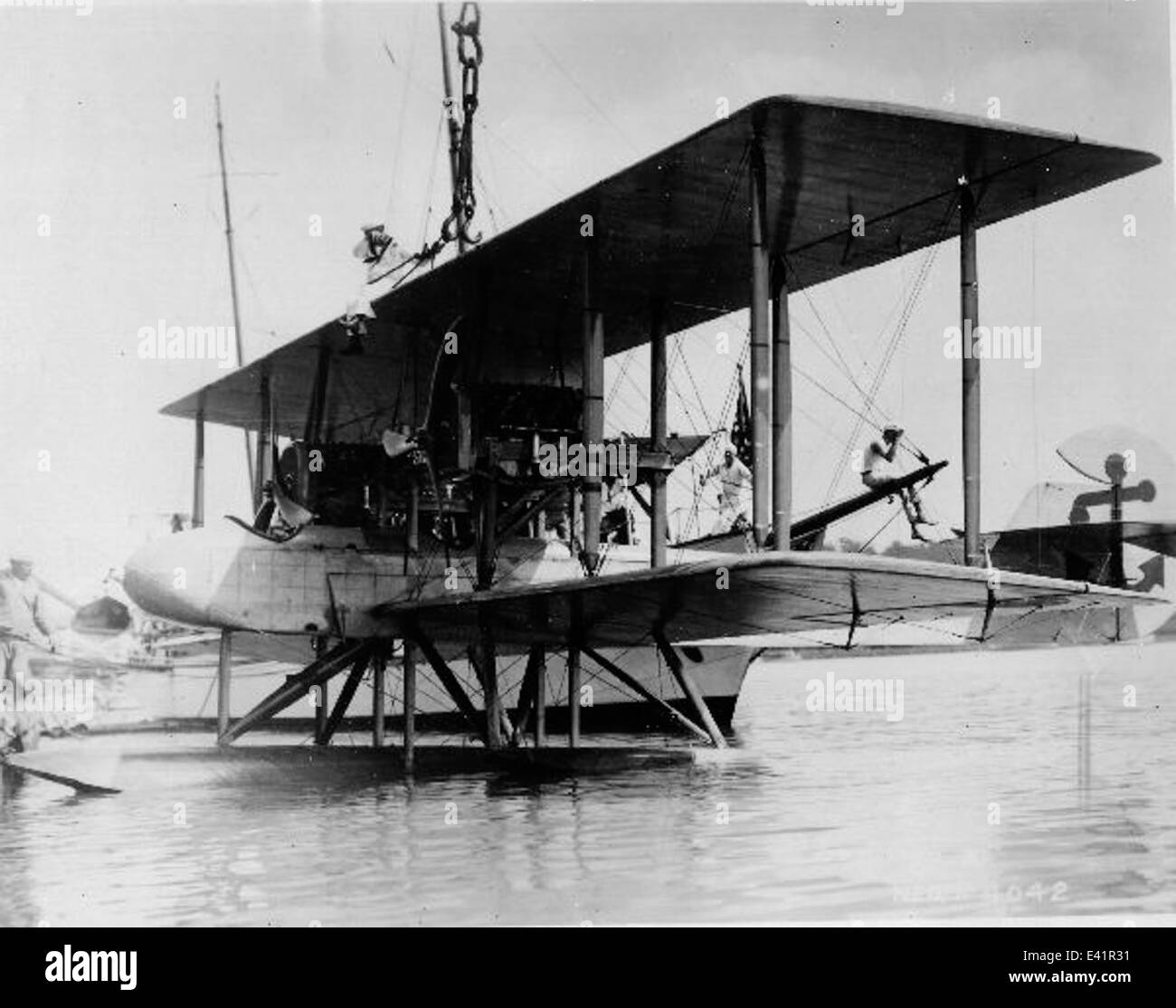 A photograph of a U.S. Army Air Forces (USAAF) aircraft, likely a Bell ...