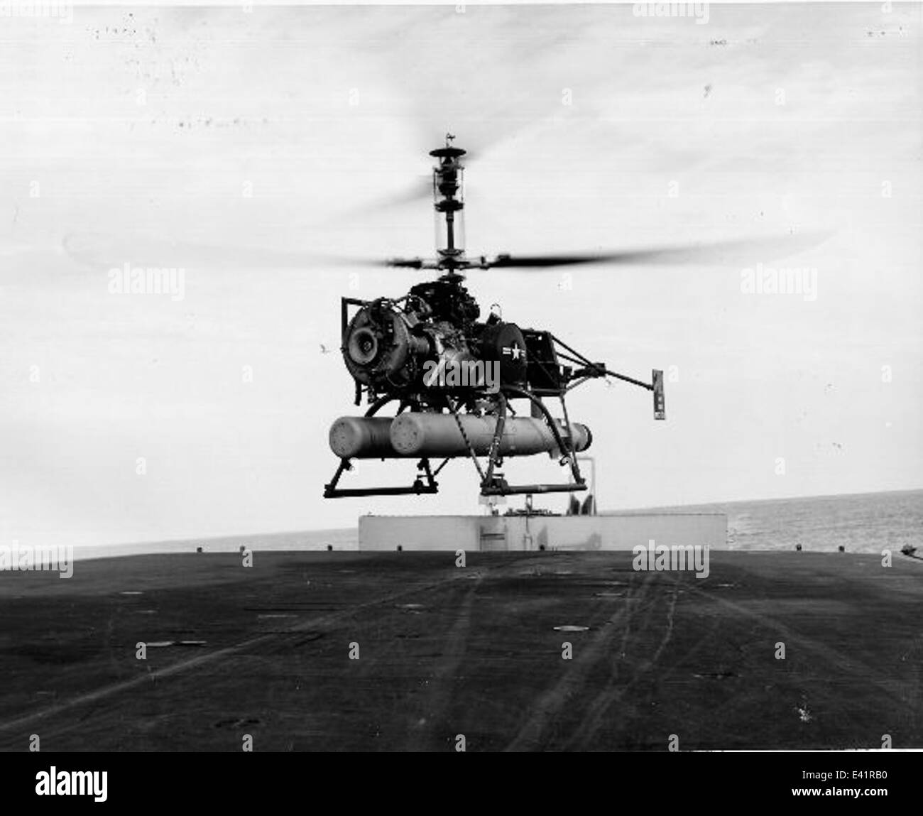 A photograph of a QH-50C DASH (Drone Anti-Submarine Helicopter ...