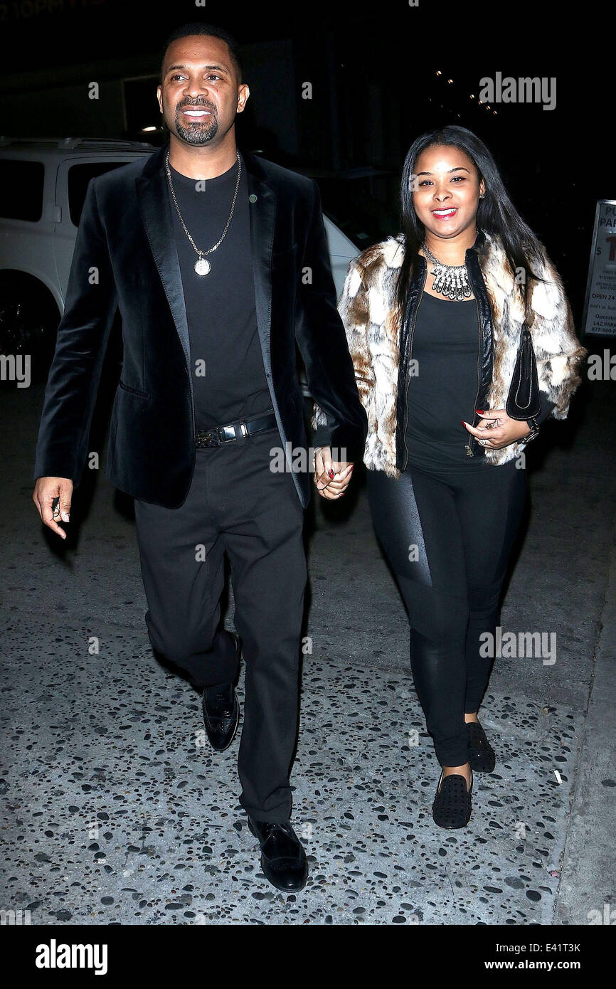 Mike Epps and Mechelle Epps arrive at the Comedy Store on Sunset ...