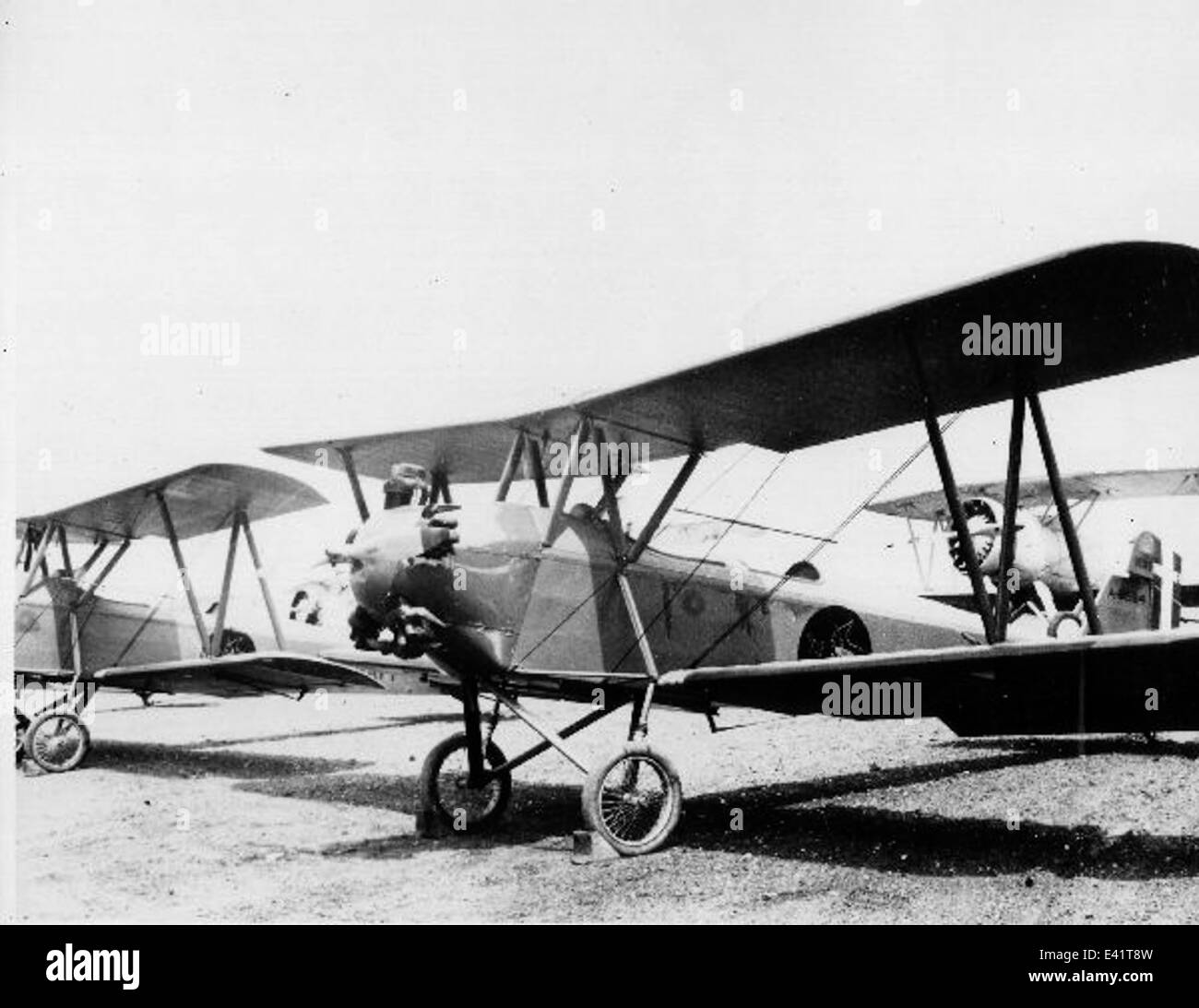 Photograph of a New Standard NT1 aircraft, showcasing its biplane ...