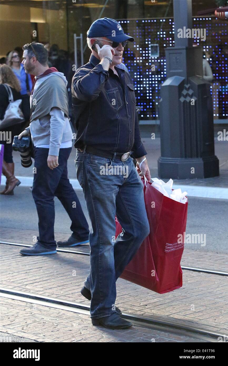 Neil McDonald shops at American Girl atThe Grove Featuring: Neil ...
