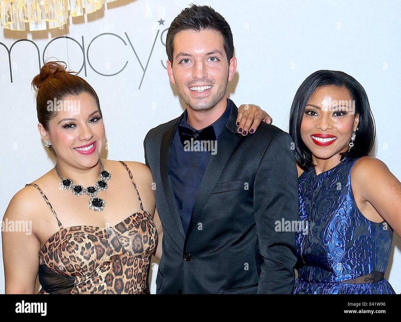 Macy's dress department fashion show launch held at the Beverly Center ...