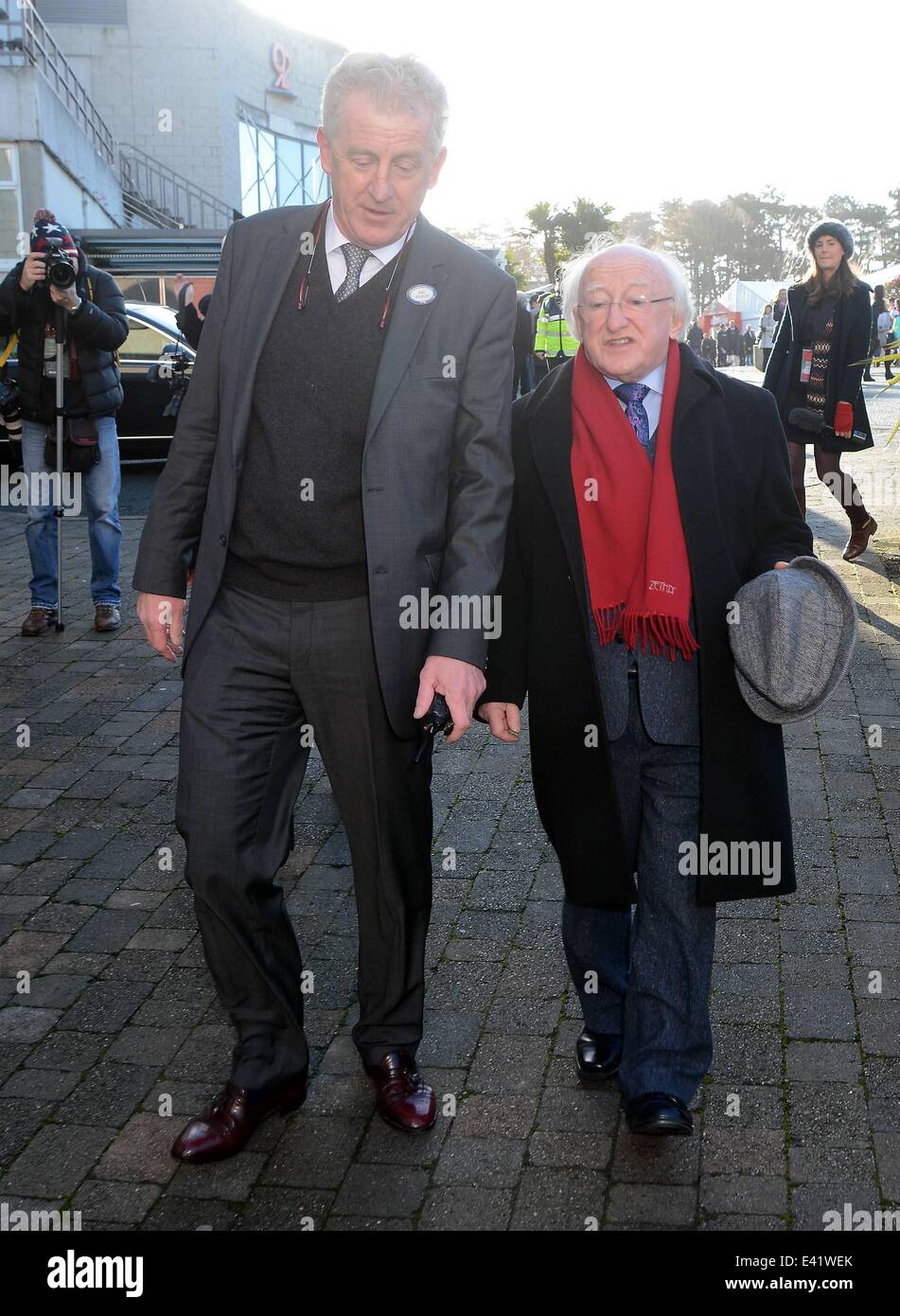 Guests at the annual St Stephen's Day Races 2013 at Leopardstown ...