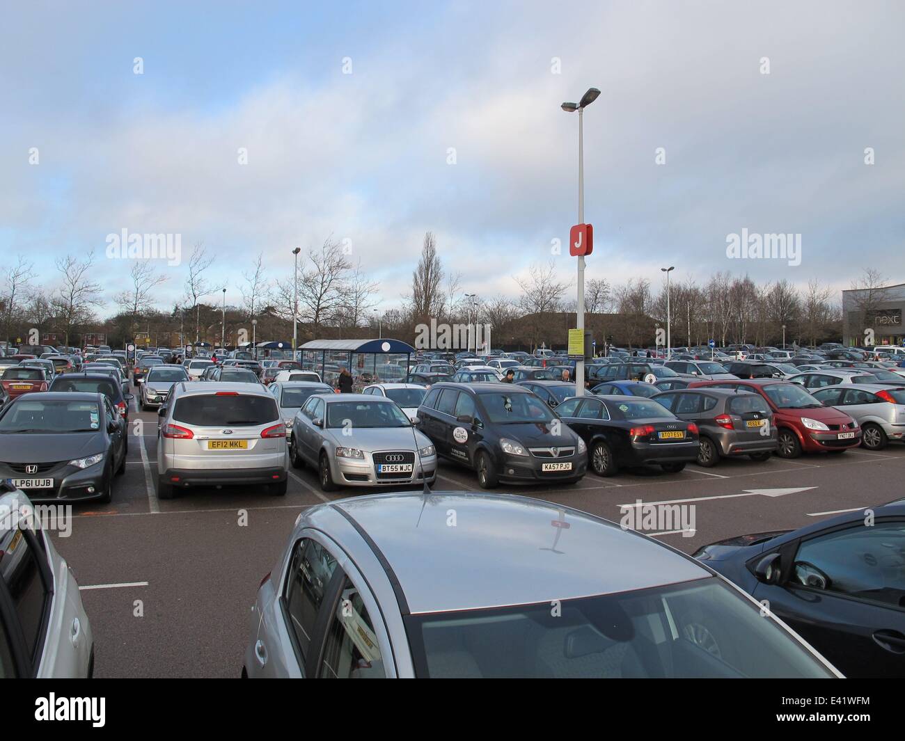 The retail park at London Colney was busy as the Boxing Day sales ...
