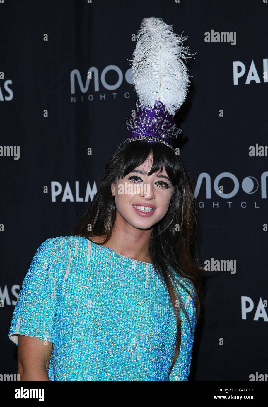 Pop Sensation Foxes Performs at Moon Nightclub Inside Palms Casino ...