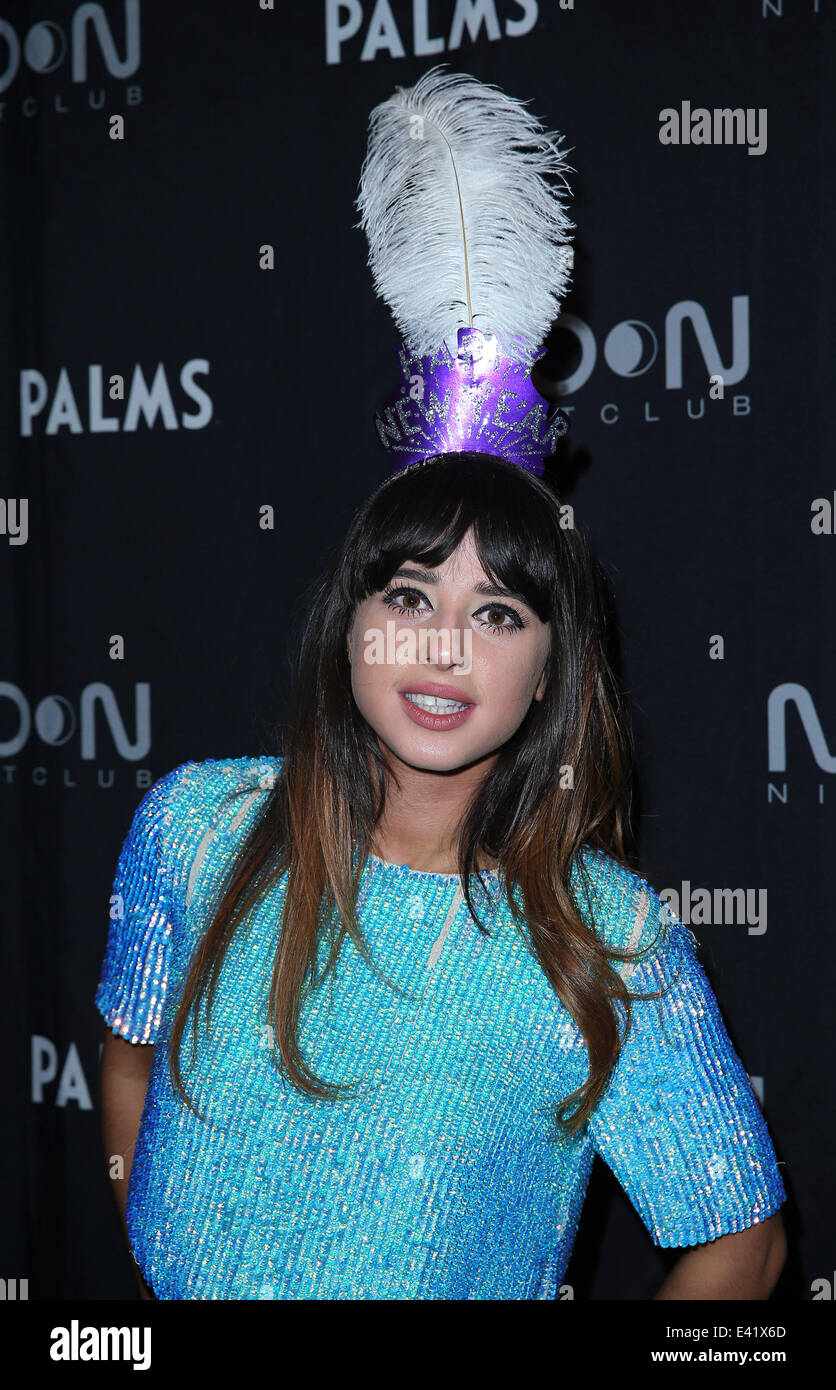 Pop Sensation Foxes Performs at Moon Nightclub Inside Palms Casino ...