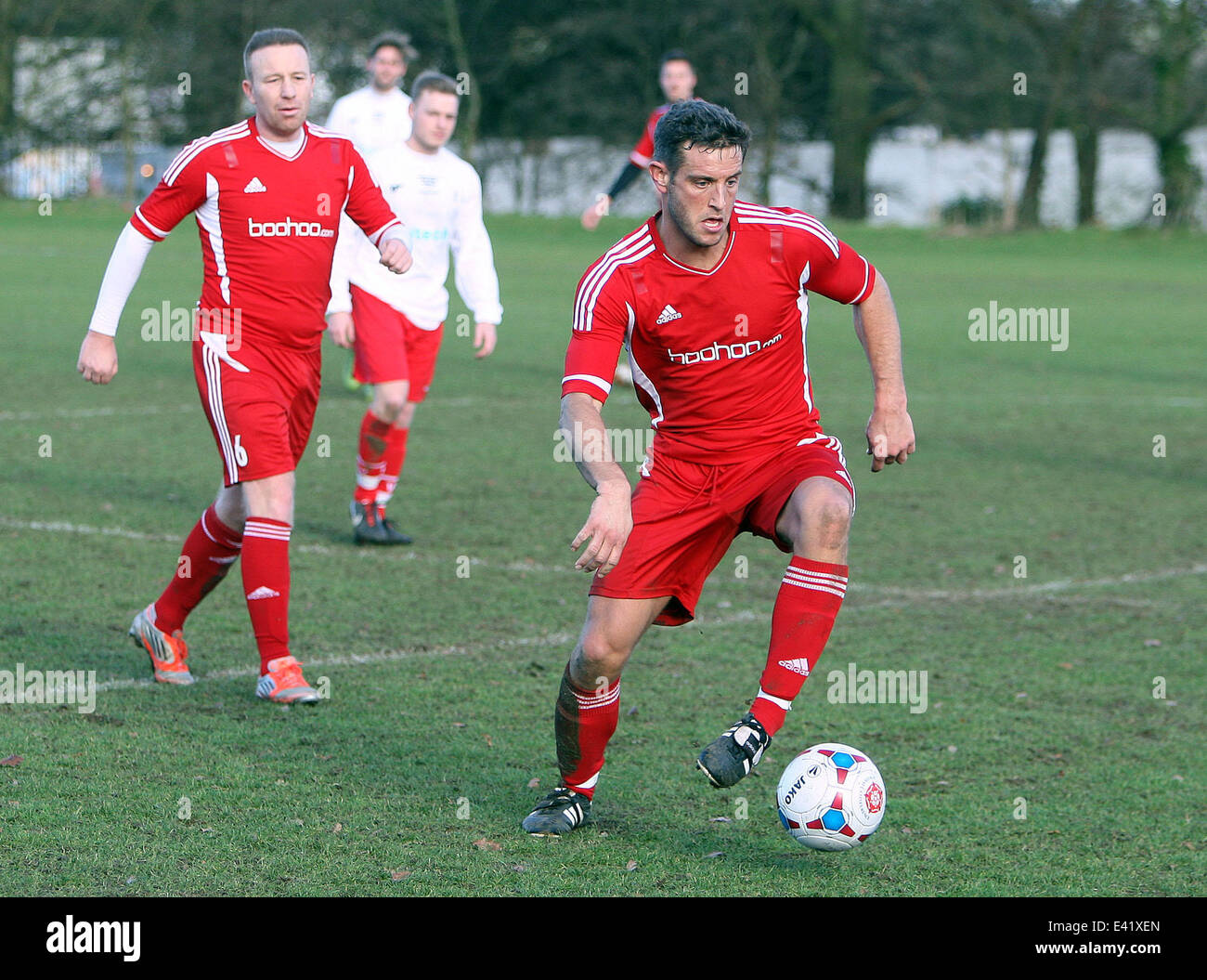 TOWIE's Elliott Wright playing football in an Essex Boys Xmas Match ...