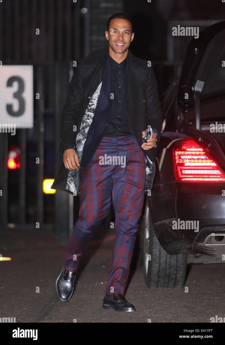Marvin Humes outside itv studios Featuring: Marvin Humes Where: London ...