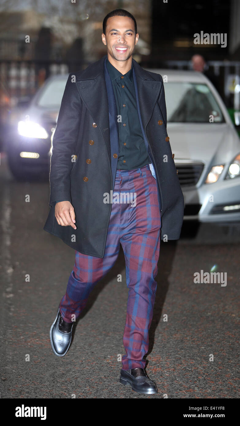 Marvin Humes outside itv studios Featuring: Marvin Humes Where: London ...