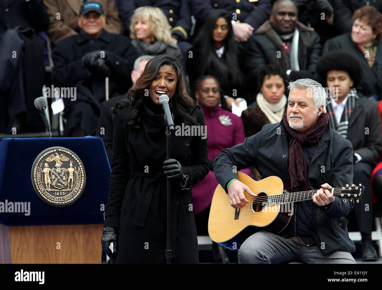 The Inaugural Ceremony for Mayor Elect Mr. Bill de Blasio, the 109th ...