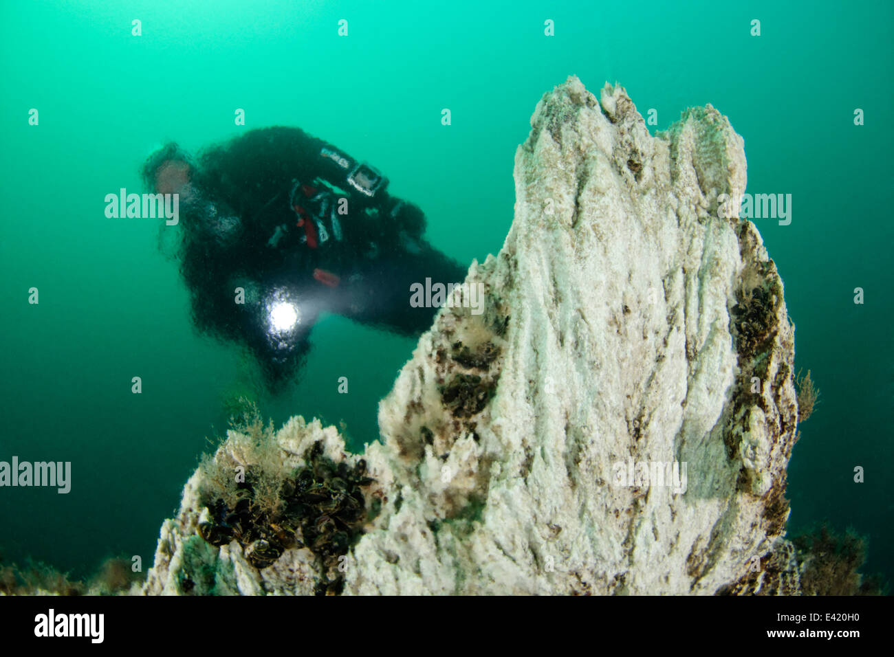 Strytan, Geothmal underwater chimney, Strytan, Akureyri, Eyjafjord ...